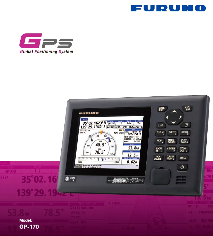 FURUNO-GP-170D-marine-DGPS-GPS-navigator-high-accuracy-ship ...