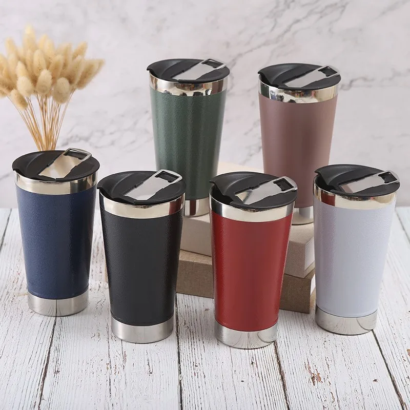 473ml Stanley Beer Thermal Cup With Bottle Opener Lid Stainless Steel ...