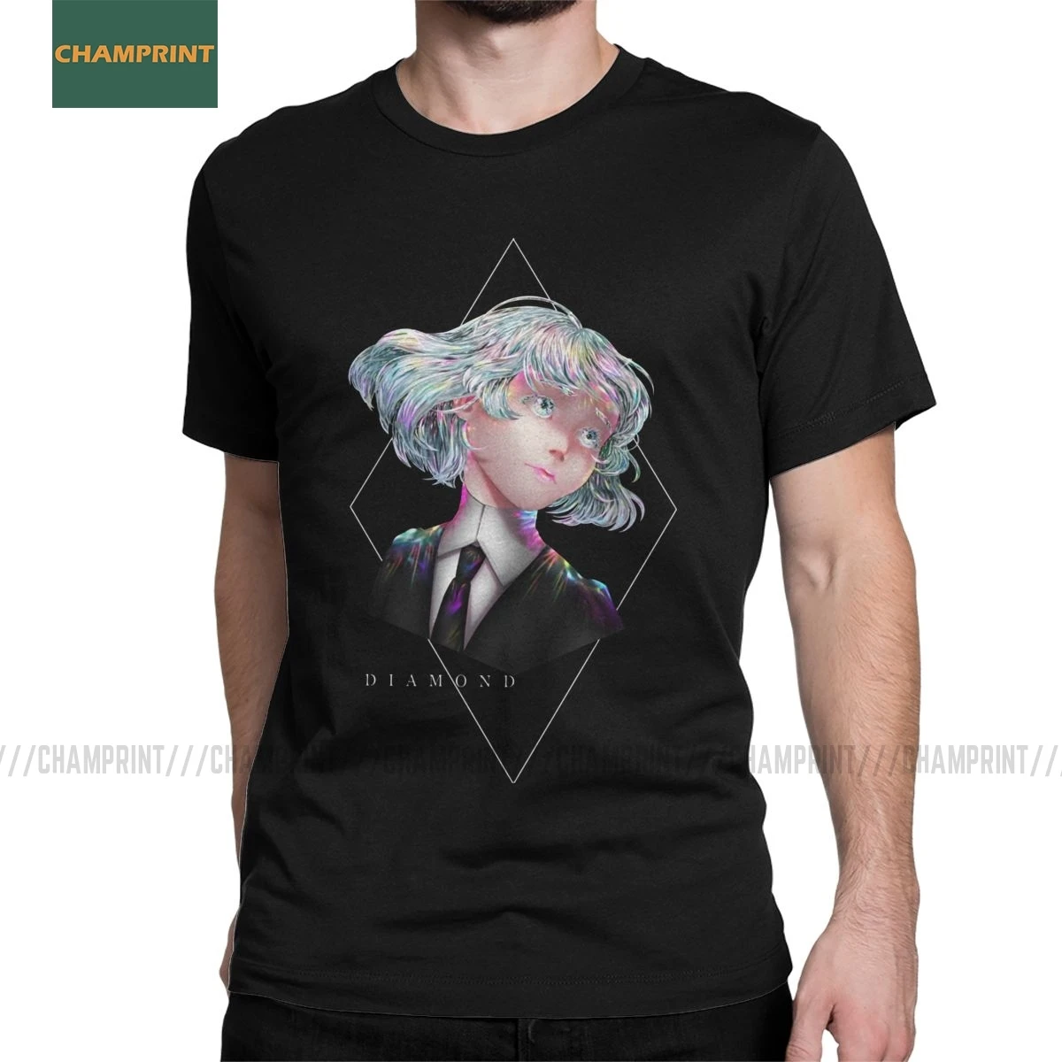 Hnk Diamond Land Of The Lustrous Men T Shirt Houseki No Kuni Awesome ...