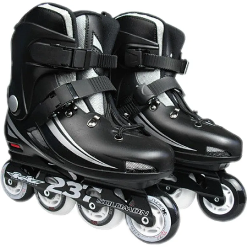 Sapatos Flat Roller Skating Inline para Iniciantes, Sapato Adulto de ...