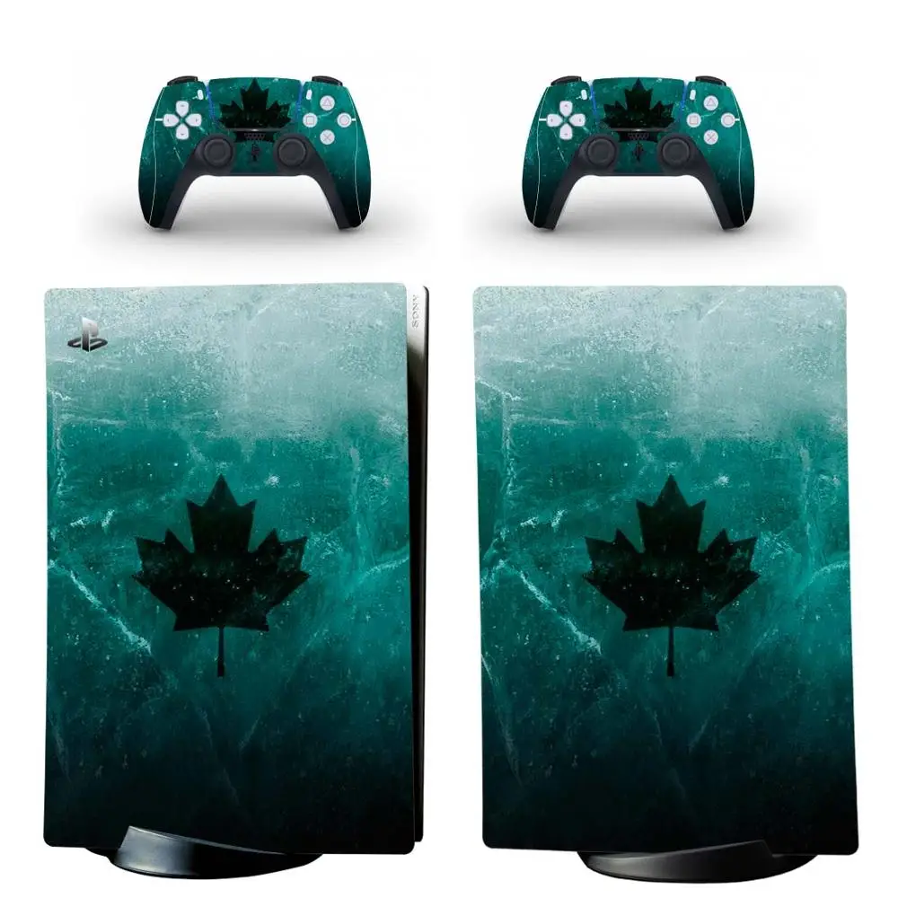 Green-Leaf-Weed-PS5-Digital-Edition-Skin-Sticker-Decal-Cover-for ...