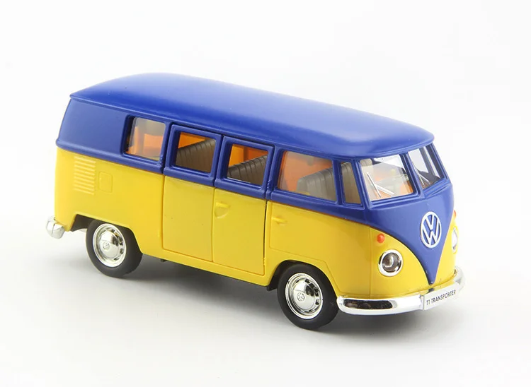 Volkswagen VW T1 Bus Alloy Diecasts Toy Car Models Metal Vehicles Clas ...