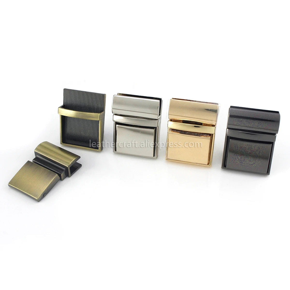 1pcs-Metal-Square-Push-Lock-Turn-Lock-Clasp-Buckle-for-Leather-Craft ...