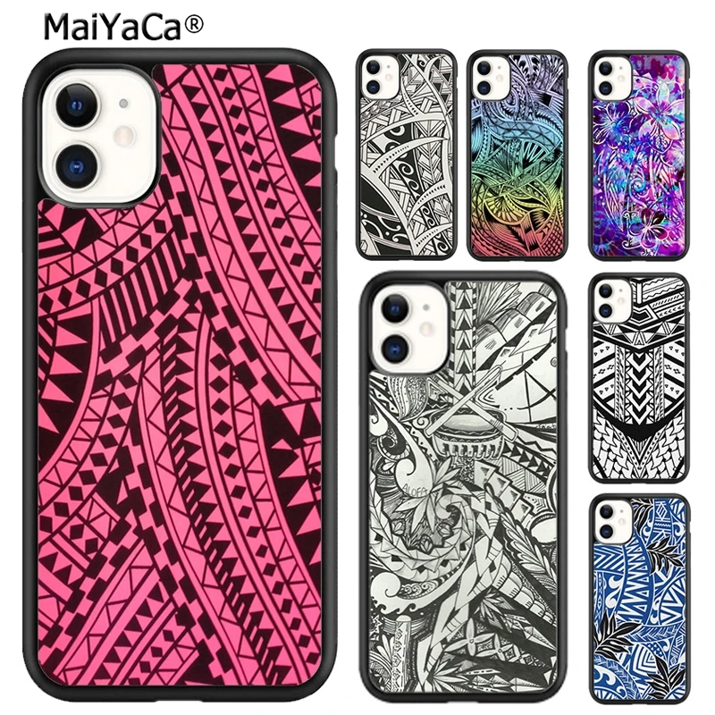 MaiYaCa Maori Samoan Polynesian Tribal Phone Case Cover For iPhone SE 6 ...