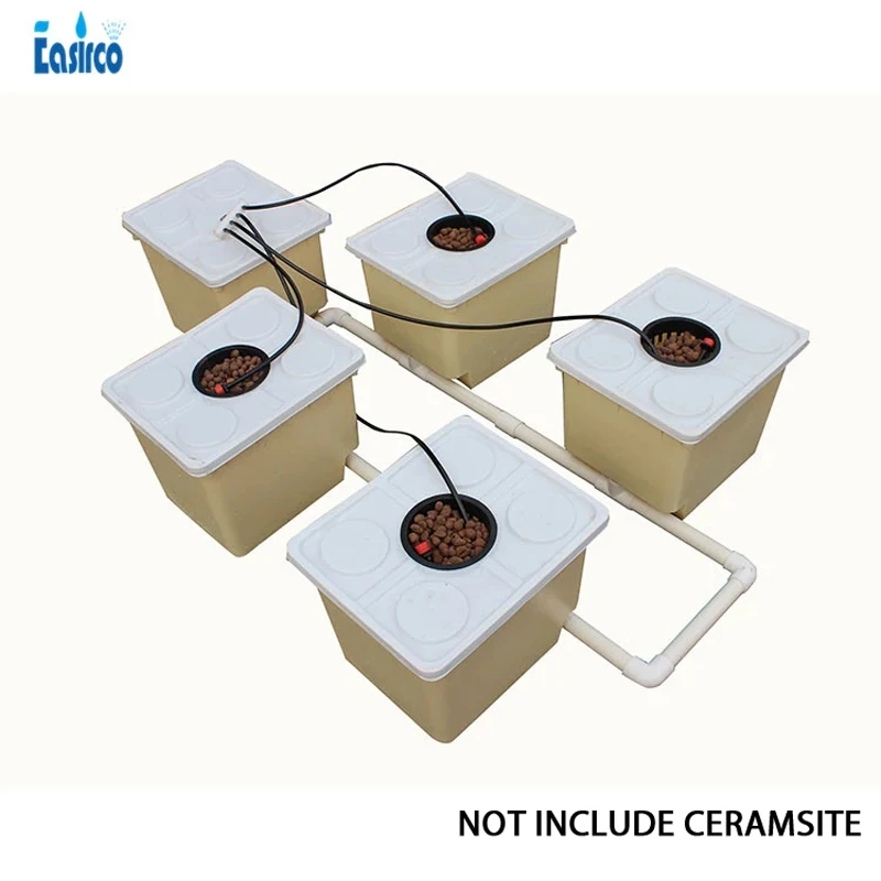 4-Dutch-Cloner-Bucket-Dutch-Bucket-System-Drip-Growing-System ...