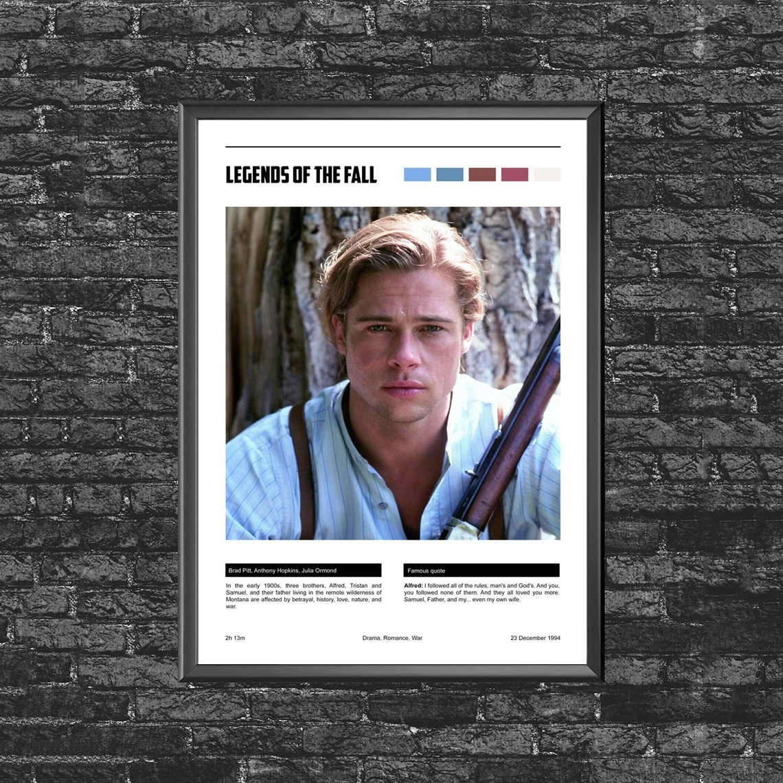 Legends Of The Fall Movie Poster