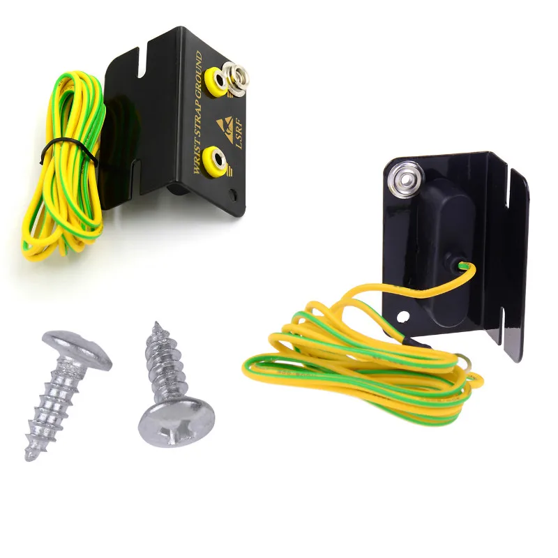 Esd Ground Socket Dual Banana Plug For Anti Static Wrist Strap Armband ...