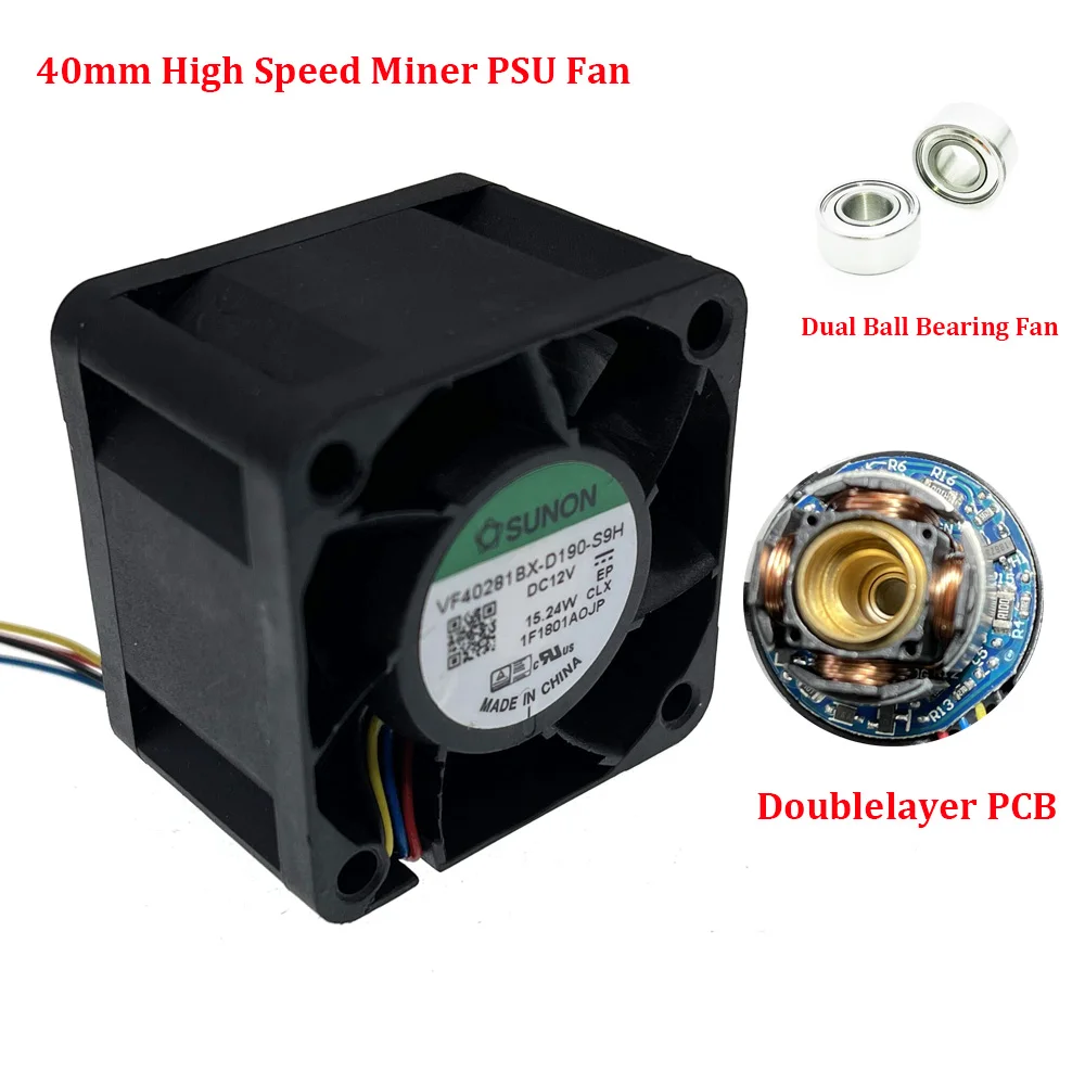 New-40mm-4cm-Racing-Car-Booster-High-Speed-Motor-Cooling-Fan-VF40281BX ...