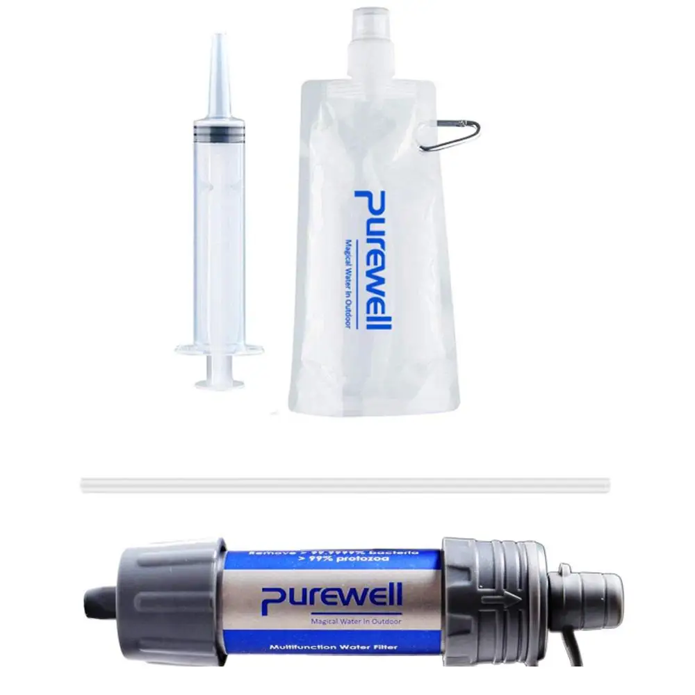 Portable Water Purifier Personal Emergency Water Filter Mini Filter ...