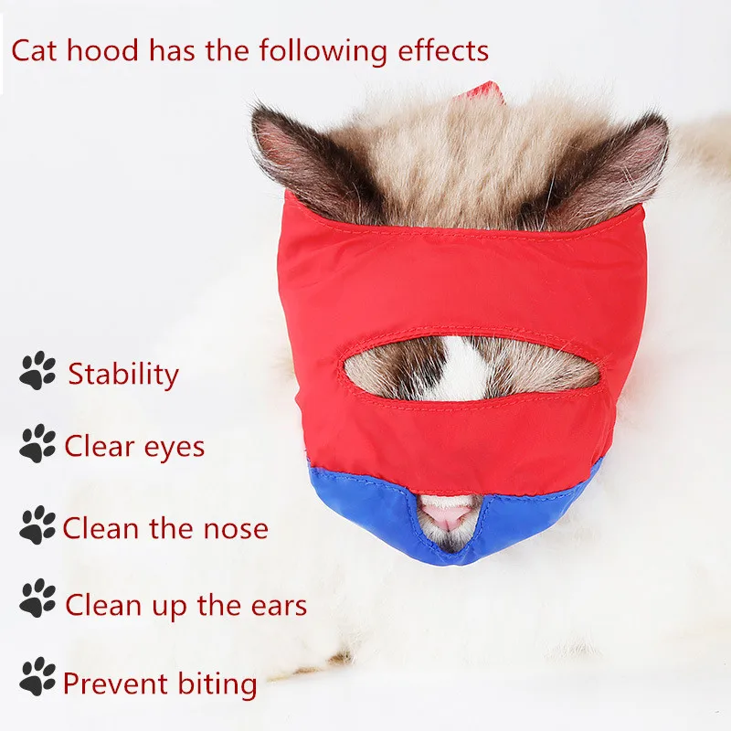 Cat Anti Bite Mask Puppy Bath Beauty Grooming Supplies Cat Grooming ...