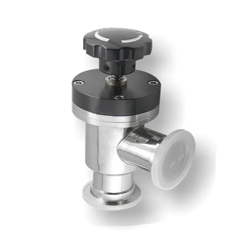 Kf16 Manual Kf High Vacuum Baffle Valve Sus304 Vacuum Angle Valve ...