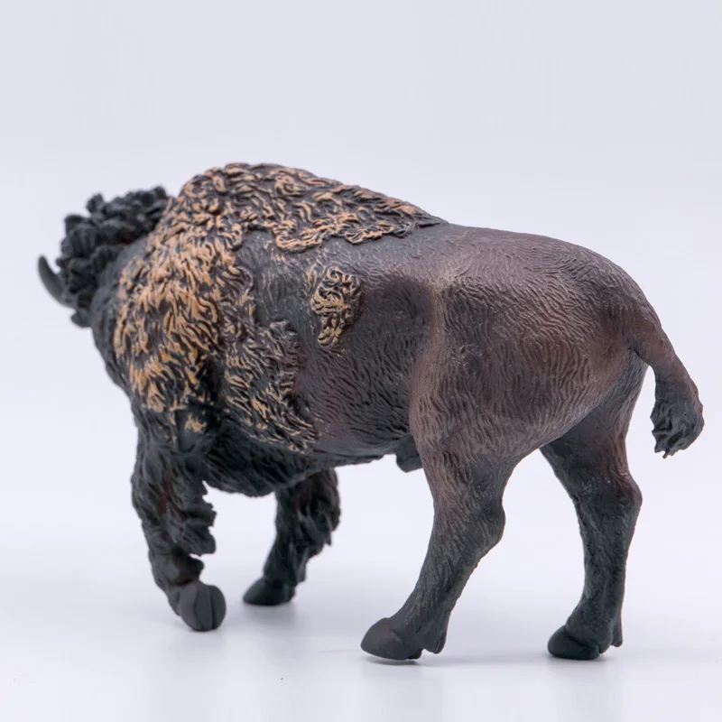 Wild Life Animals American Bison PVC Plastic Figure Children Toys ...