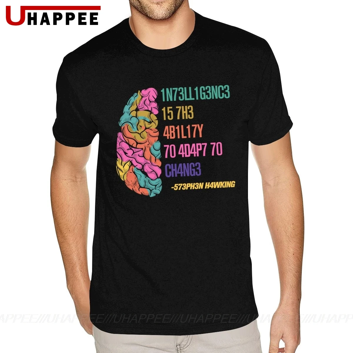Lovely Intelligence Is The Ability To Adapt To Change Tee Shirt Mens ...