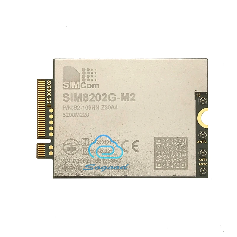Simcom Sim8202g-m2 Multi-band 5g Nr/lte-fdd/lte-tdd/hspa+ Module M.2 ...