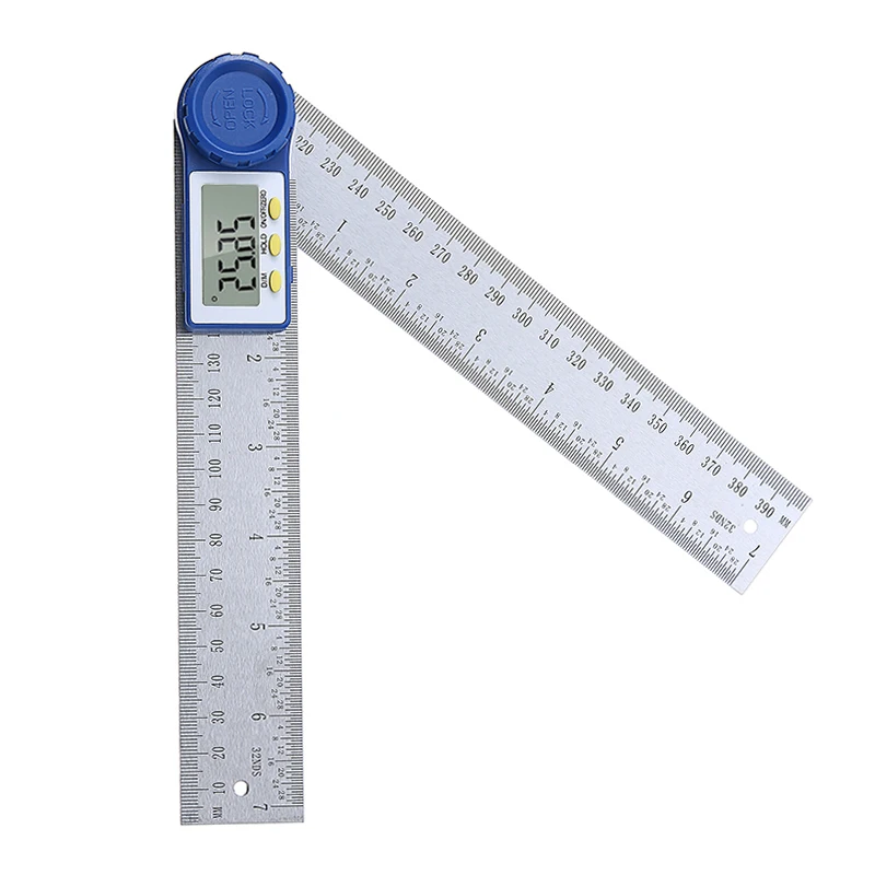 Stainless Steel Digital Protractor Ruler Trend Measure Gauge Digital ...