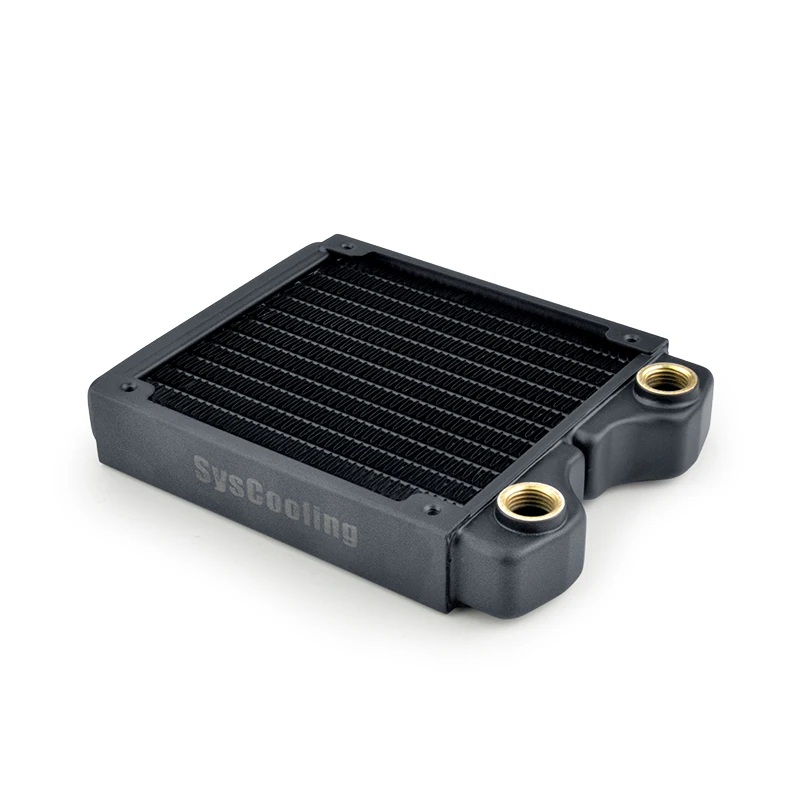 Syscooling PT120 water cooling radiator 120mm copper radiator G1/4 ...