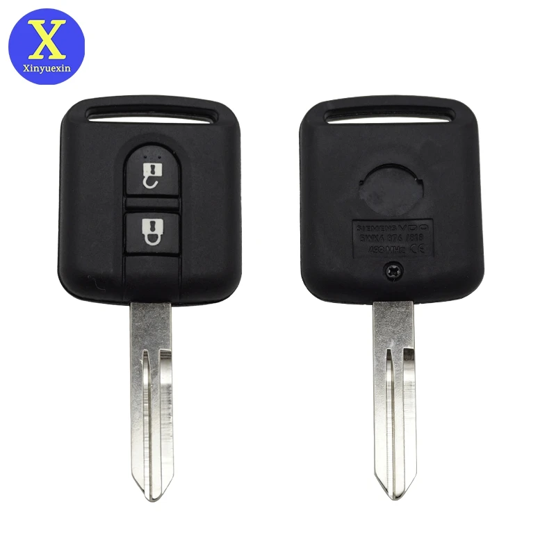 Xinyuexin Remote Car Key Shell Case Fob Keyless Entry for Nissan ...