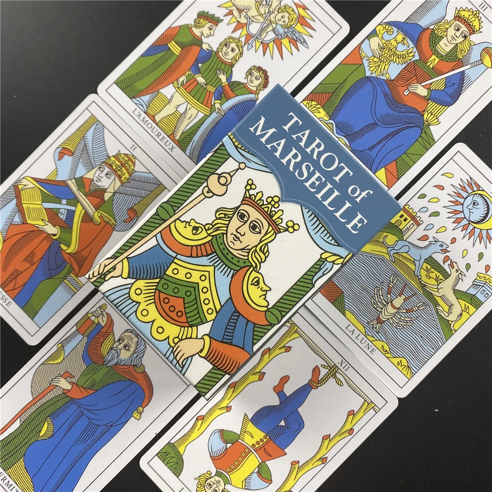 Generic Mini Size Of Marseille Deck Cards Drawing Classic Symbolism And ...