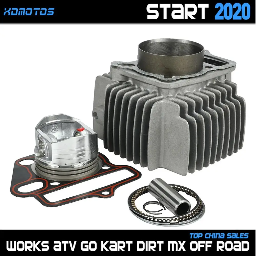 56.5mm Piston & Rings Cylinder Body Kit Fit For Lifan LF150 150cc ...