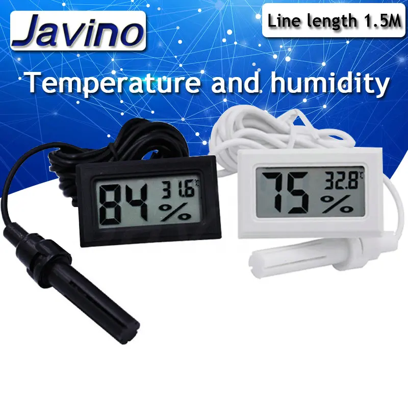 Micro-LCD-digital-thermometer-hygrometer-indoor-komfort-temperatur ...
