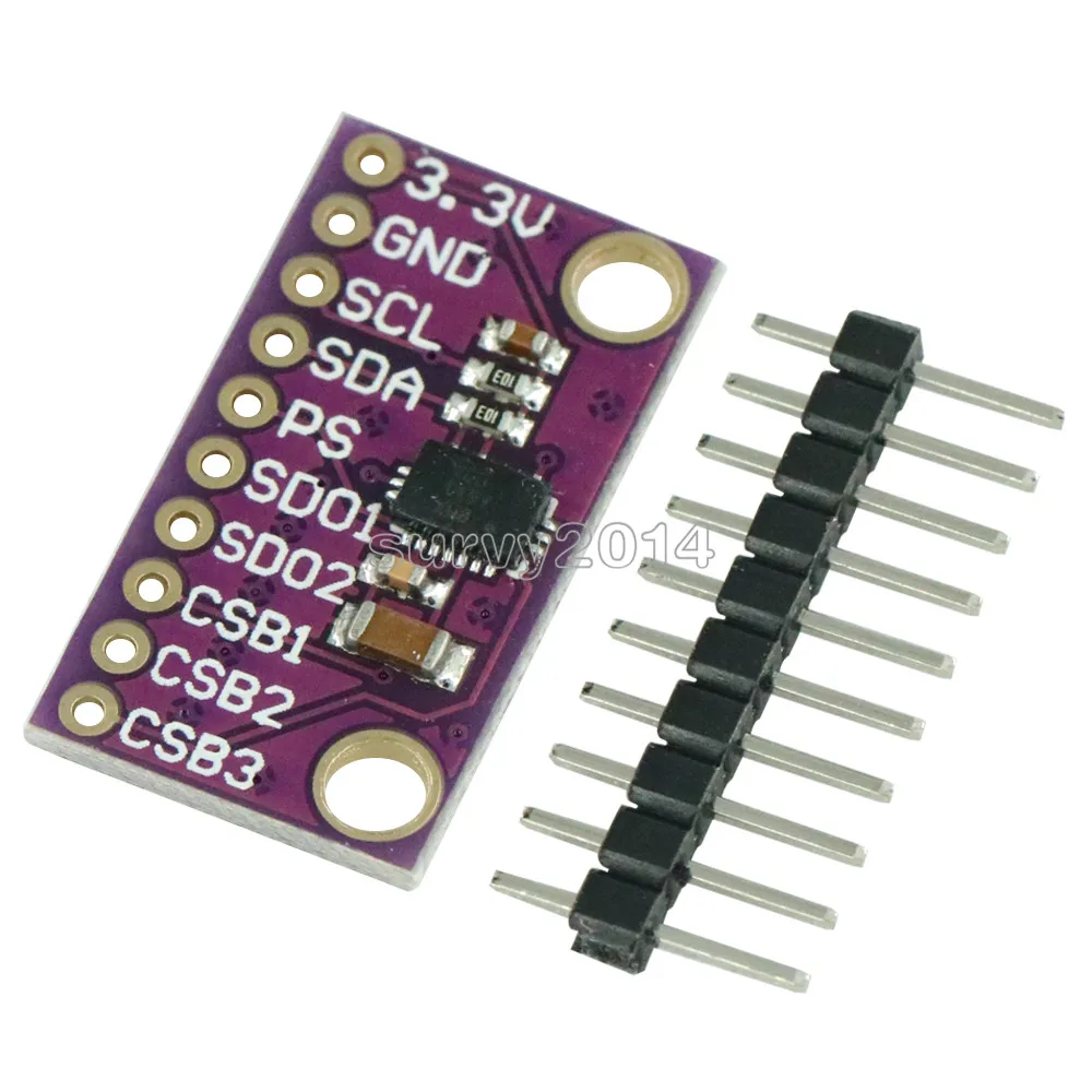 Reemplazar MPU9250 IIC/I2C 9DOF BMX055 IMU precisión integrada 9 Axis ...