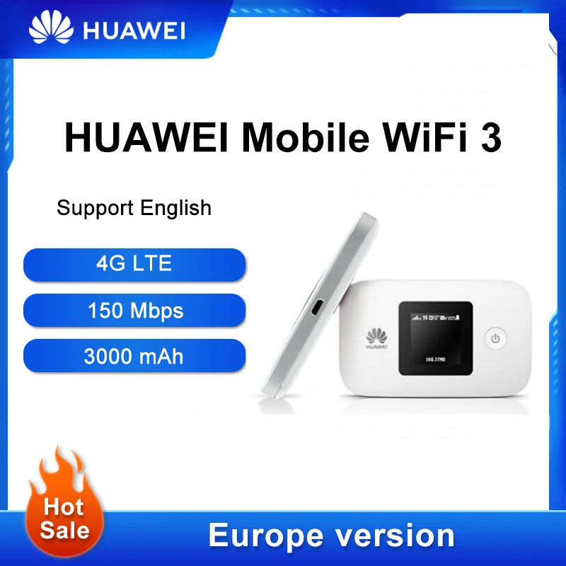 NEW Europe Version Huawei 4G LTE Cat4 E5577cs 321 Modem Mobile Hotspot ...