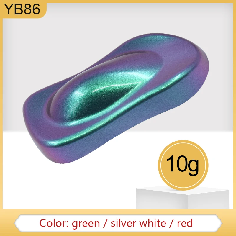 10g Chameleon Pigments Acrylic Paint Powder Coating Yb86 Chameleon Dye ...