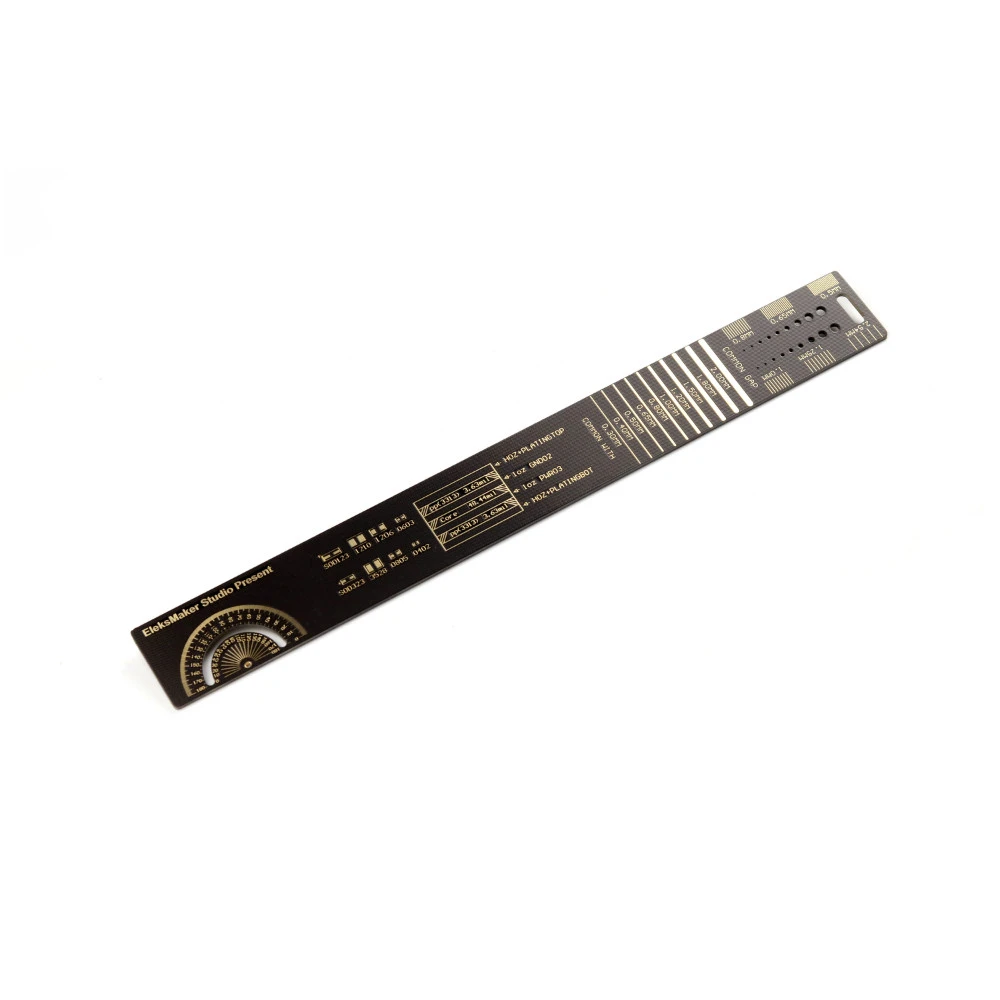 Eleksmaker25cm Multifunctional Pcb Ruler Measuring Tool Resistor ...