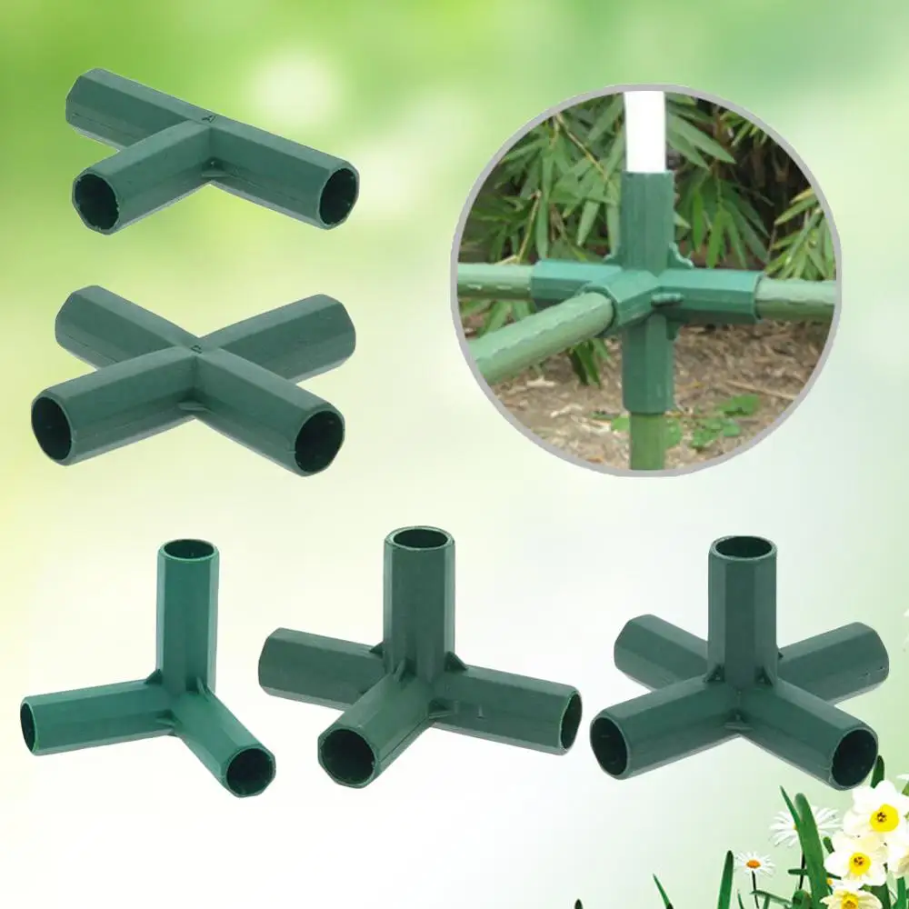 Greenhouse Frame Connector Plants Awning Pillar Connectors Climbing ...
