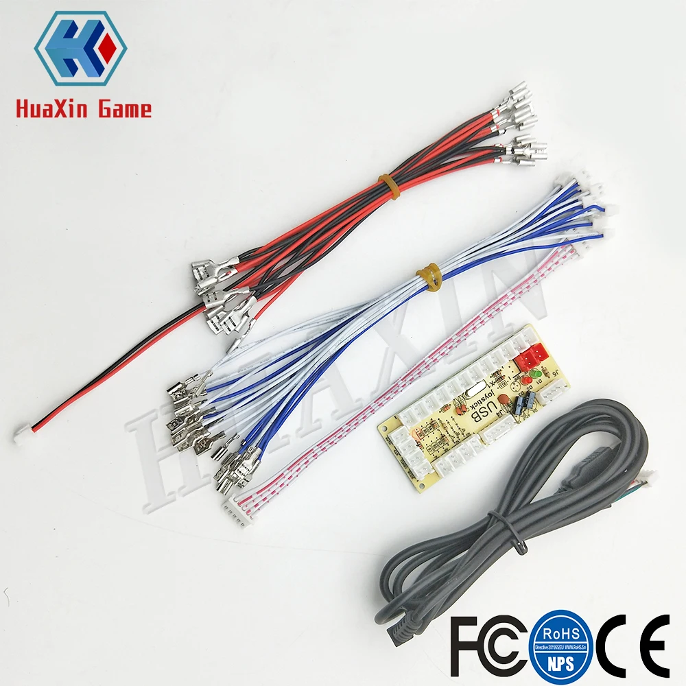 1 Set Zero Delay With 5v Arcade Game Usb Encoder Pc To Joystick For Mame Raspberry Pi Retropie ...