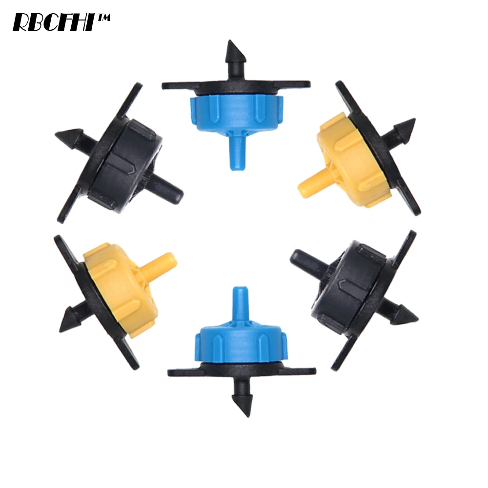 20 500PCS Adjustable Flow 2L/4L/8L Pressure Compensating Emitter ...