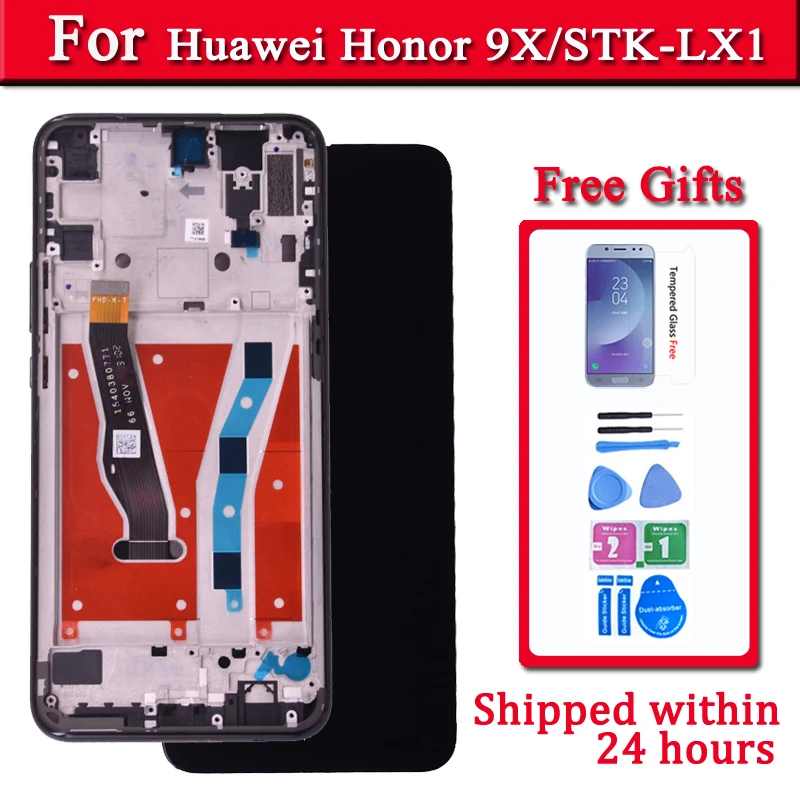 Original Display For Huawei Honor 9x Touch Screen Digitizer Panel ...