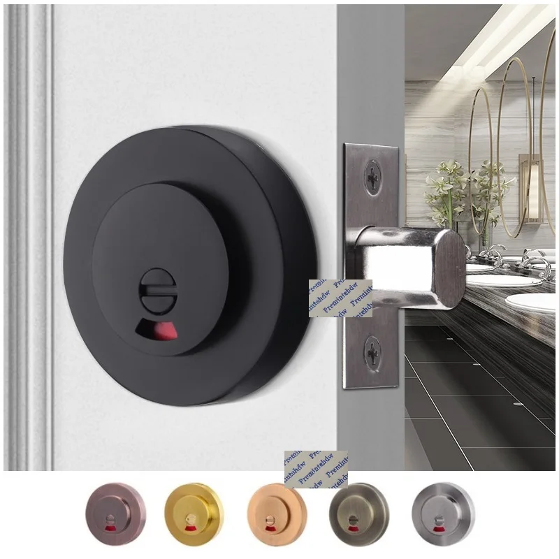 Indicator Door Lock Public Toilet | Zinc Alloy Door Lock Latch | Lock ...