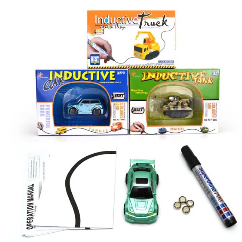 1 PCS Send at Random Egoelife Magic Pen Inductive Car Vehicle Set Toy ...