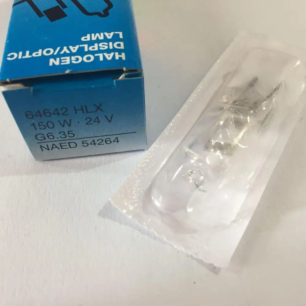 2pcs,HLX64642 24V 150W GER.NAED 54264 G6.35 bulb,ANSI FDV,LIF M1/84 ...
