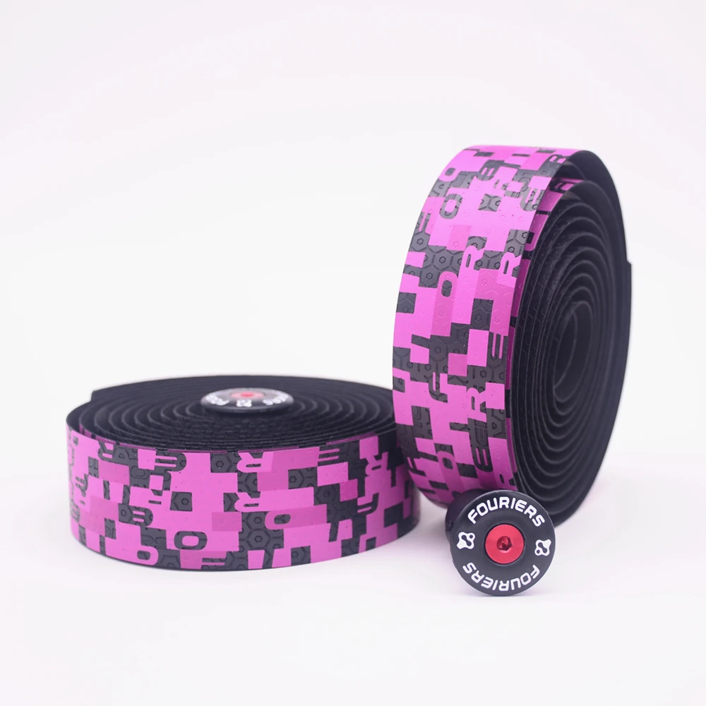 New Fouriers Dual Color Handlebar Tape Pu Bicycle Handlebar Tape For ...