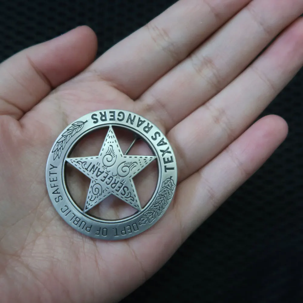 Toy Texas Ranger Badge