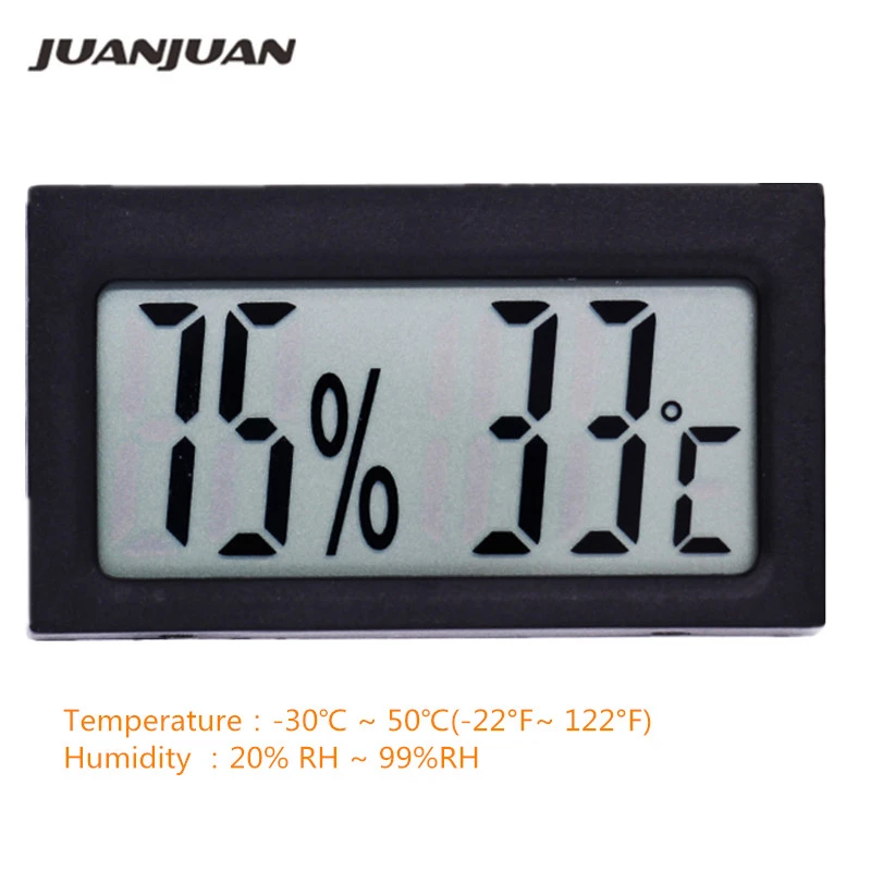 High-accuracy Lcd Thermometer Hygrometer Electronic Temperature ...