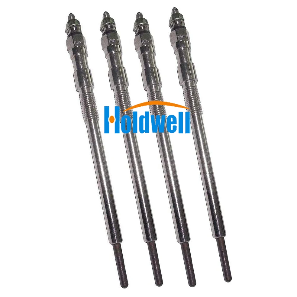 Holdwell 4 PCS Glow Plug 7008447 for Bobcat Skid Steer Loader S630 S650 ...