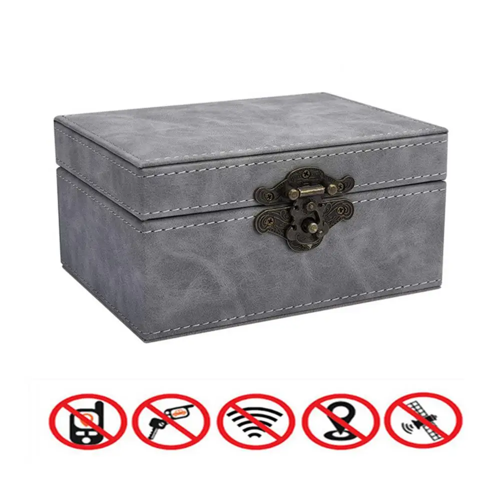 Signal-Shielding-Box-Faraday-Box-Car-Key-Card-Phones-FOB-Signal-Blocker ...