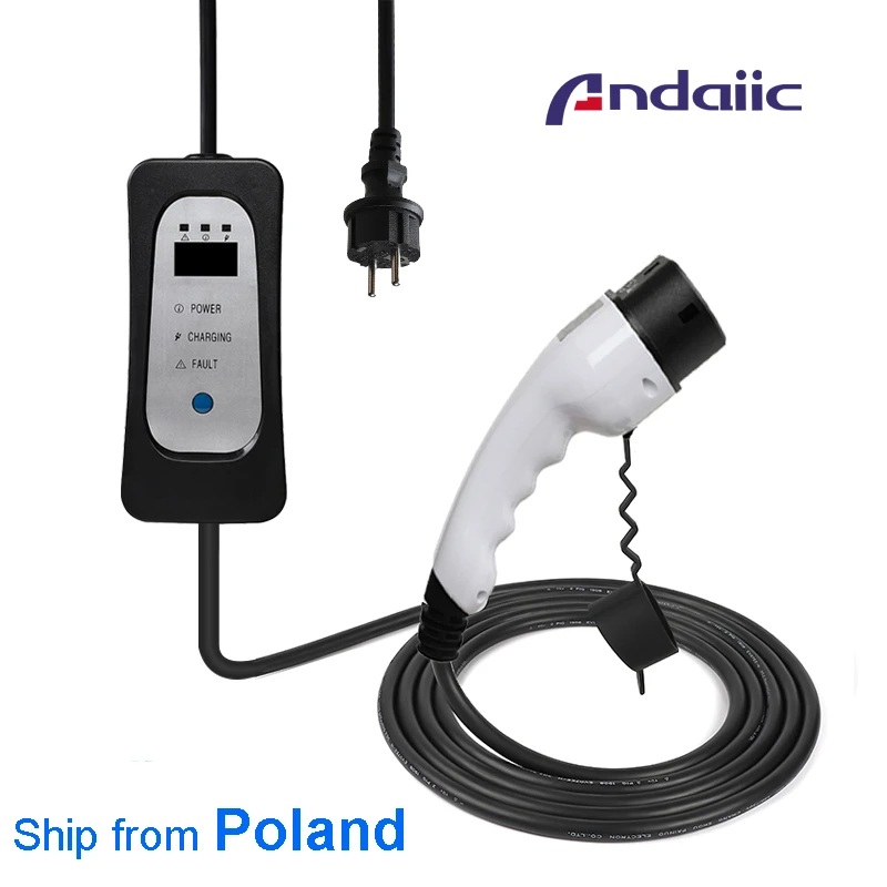 Mennekes Ev Charger Type 2 For Electric Car Schuko 5 Meters Ev Charging ...
