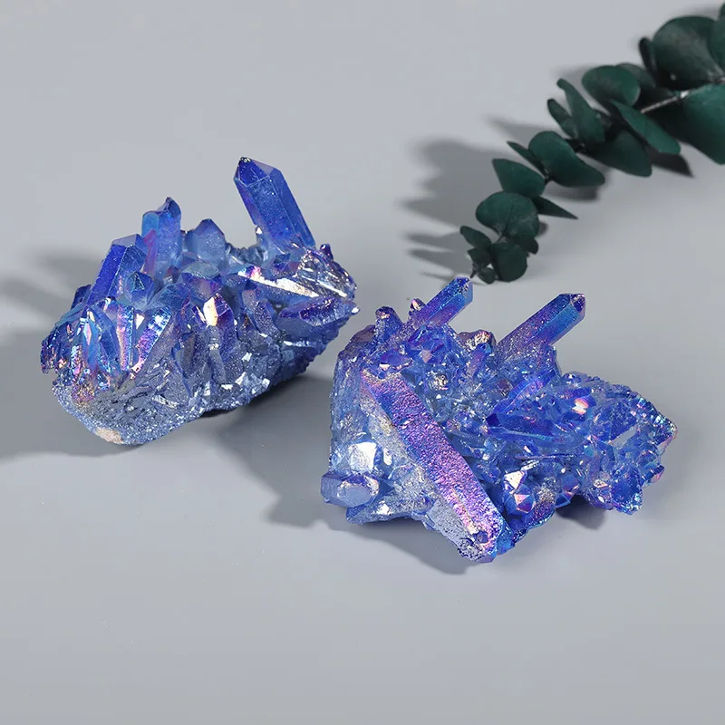 Blue Crystals In Rocks