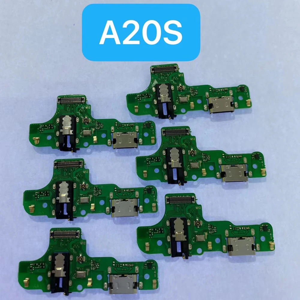 For Samsung A20S USB Charging Port Board Charger Dock Microphone Mic ...