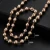 Men Women's Jewelry Sets 585 Rose Gold Bracelet Necklace Set Double ...