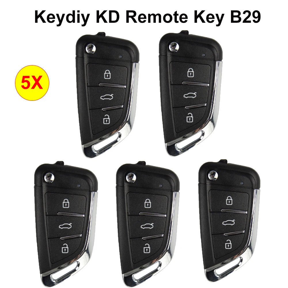 Okeytech 5pcs/lot Keydiy Kd Key B29 Remote Car Key For Keydiy Kd900 ...