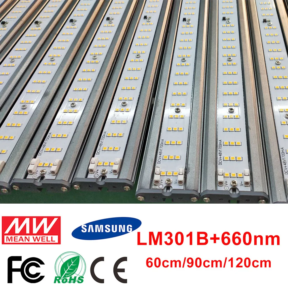 Barra de luz LED Quantum bars Samsung LM301B, espectro completo, 80W ...