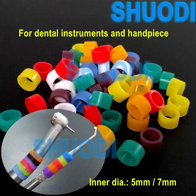 150Pcs-Autoclavable-Dental-Universal-Silicone-Color-Code-Ring-Colorful ...