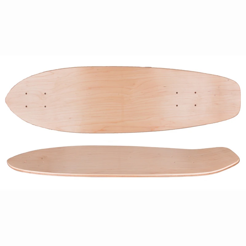 Land-Surfboard-Deck-Ski-Training-Board-Maple-Double-Cocked-Skateboards ...