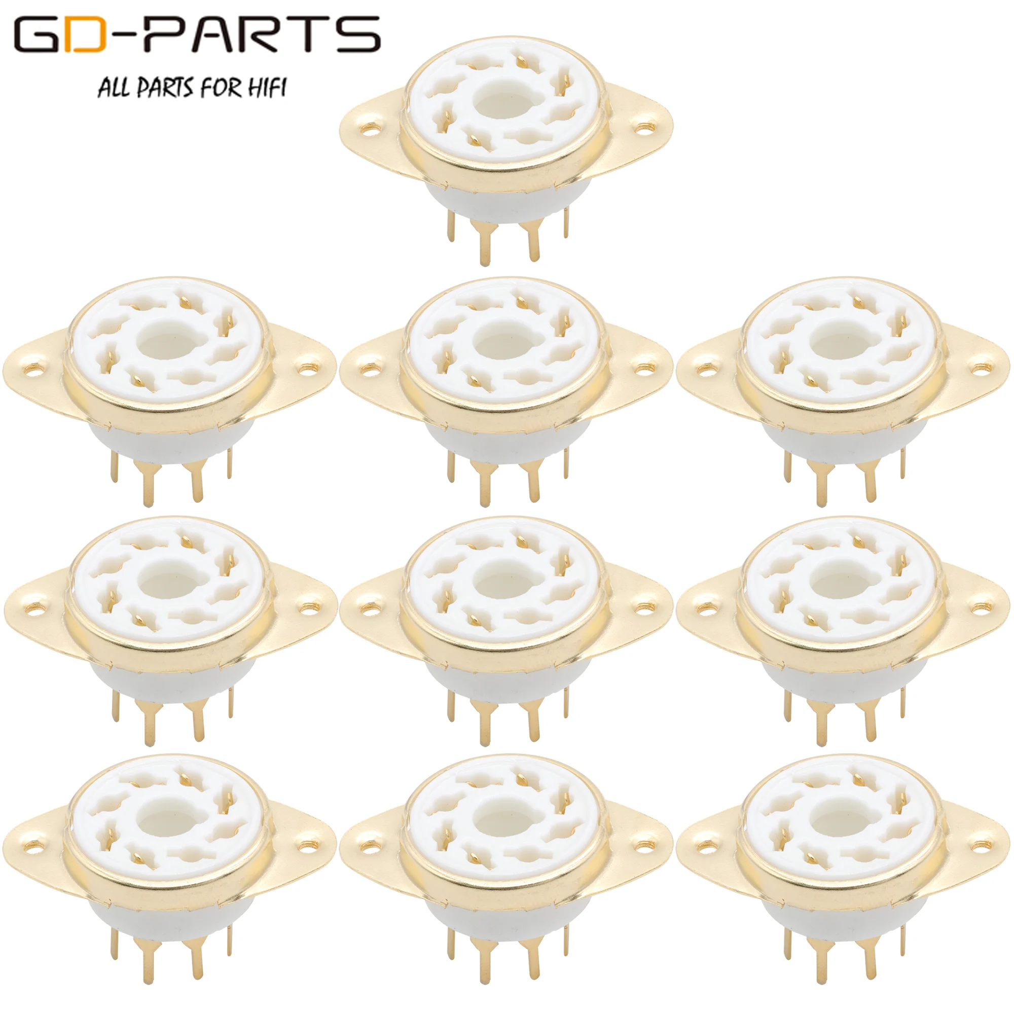 K8A-8pin-Octal-Ceramic-Valve-Tube-Socket-Base-For-Hifi-KT88-KT66-EL34 ...