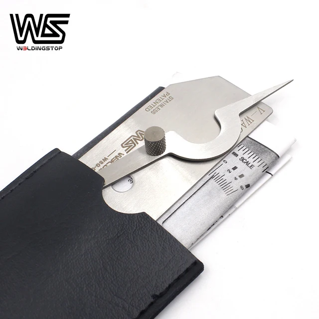 For Surveying Fillet Weld Gauge Set V-WAC Welding Gauge Weld Undercut ...